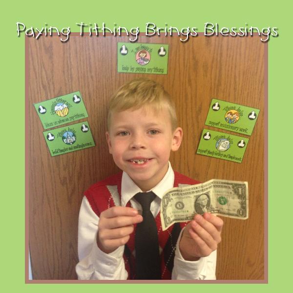 TITHING Lesson Lifesaver Activity: "Tithing Bills Match Game" for Come ...