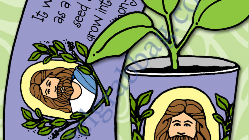 FAITH IN JESUS ACTIVITY: Growing Testimony - Seed Planter - Gospel Grab Bag