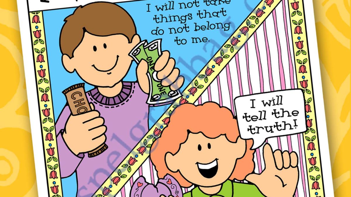 HONESTY Activity: I can be honest POSTER or coloring page - Gospel Grab Bag