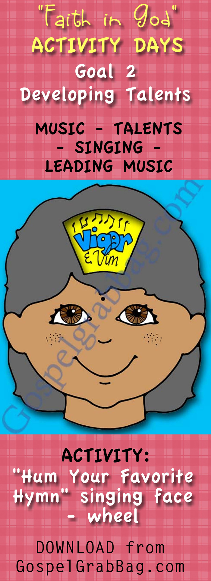 MUSIC - TALENTS: LDS Activity Days – Developing Talents - Goal 2, sing ...