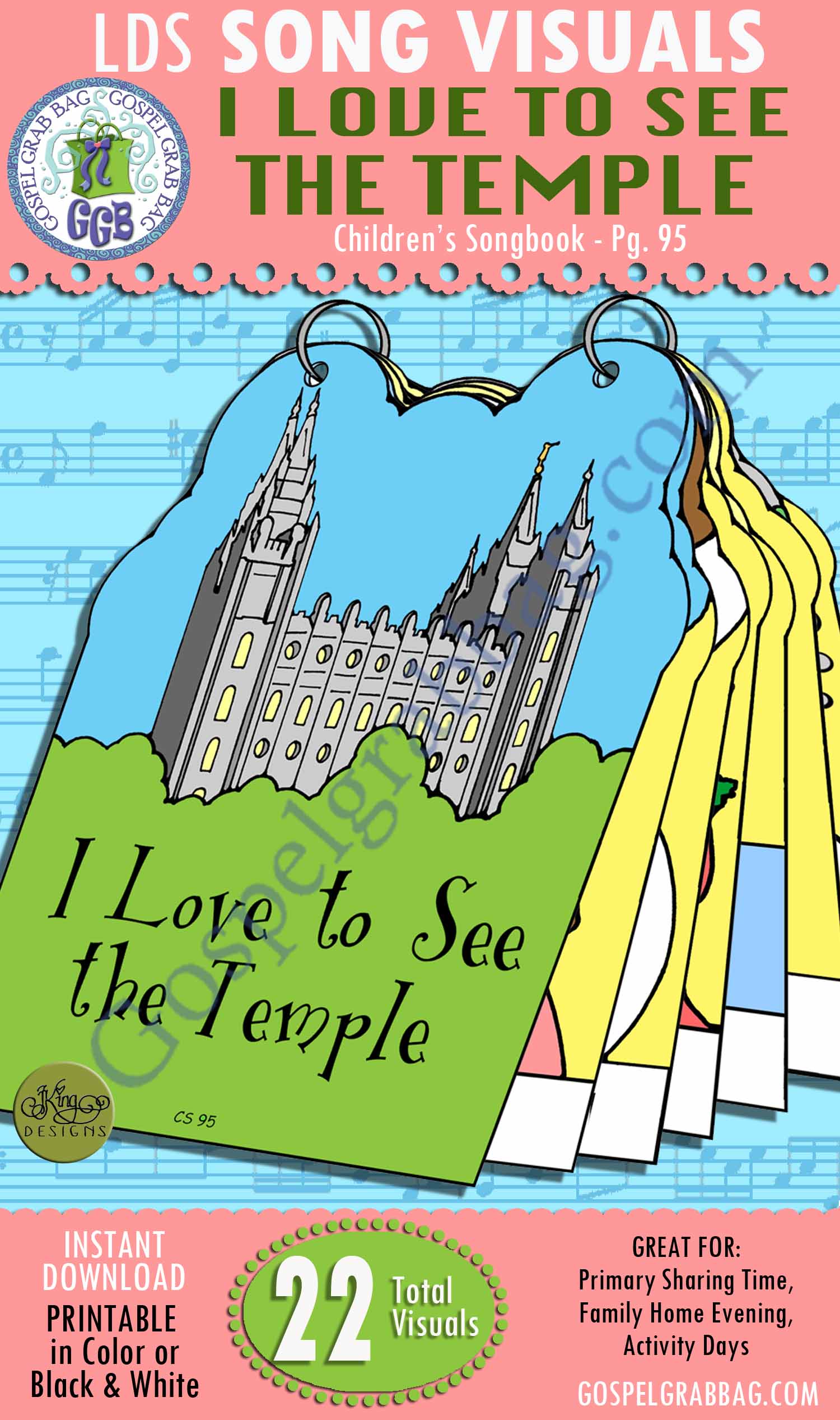 Temple: LDS Primary Singing Time - Songs, "I Love to See the Temple ...