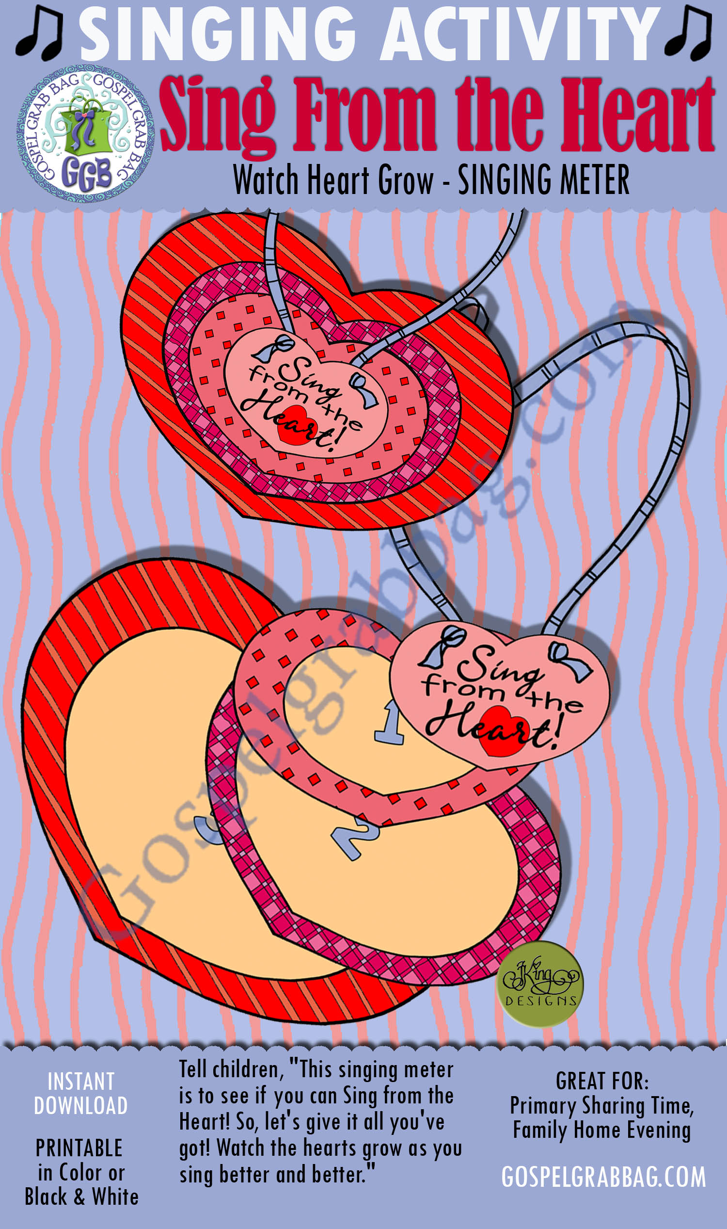 LDS Primary Singing Time, Fun Song Activities, Sing-from-the-Heart ...