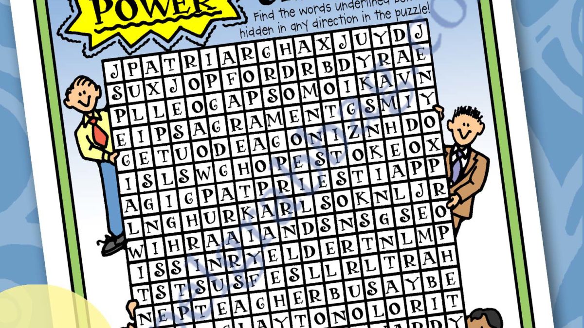 PRIESTHOOD Activity: Priesthood Power Word Search - Gospel Grab Bag