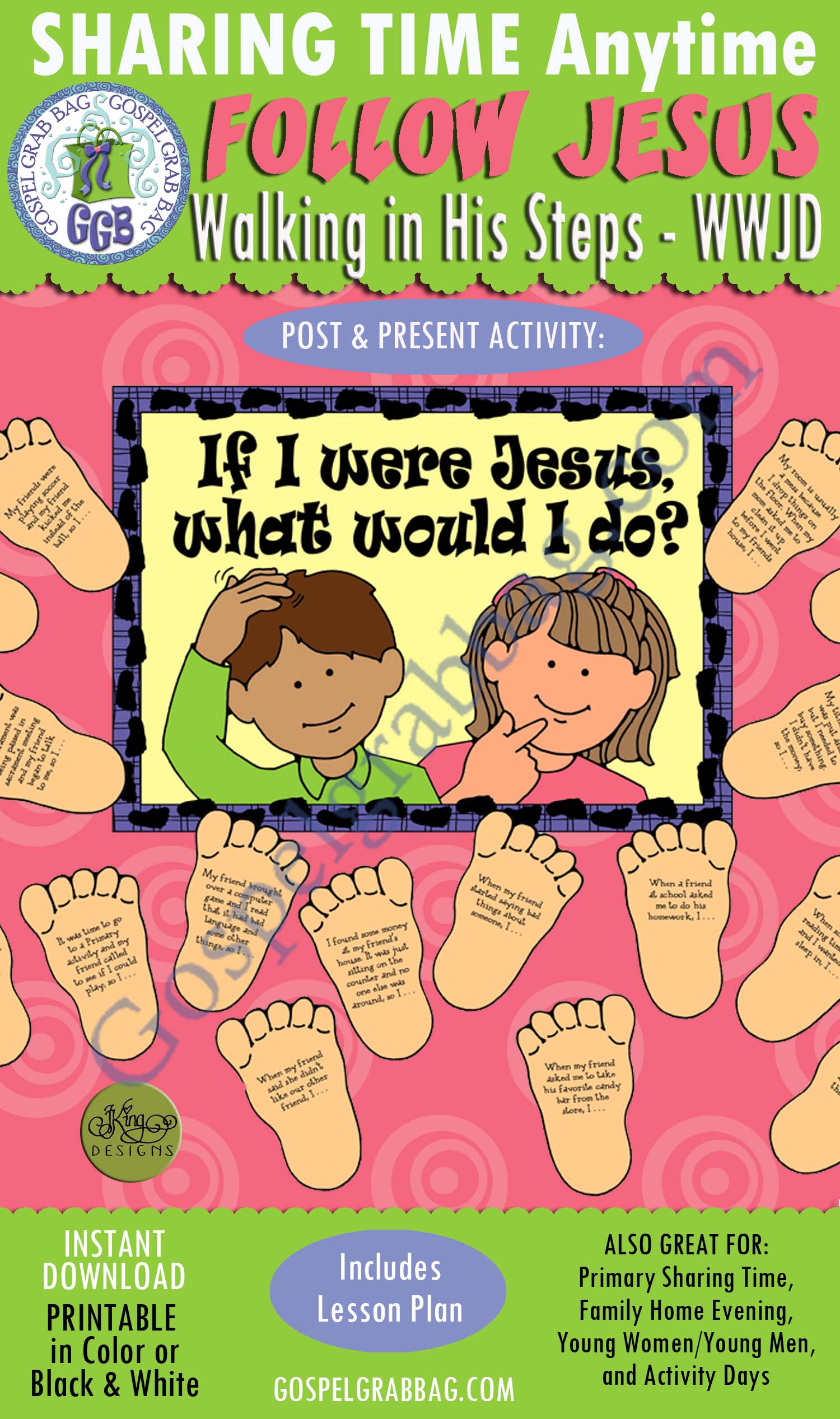 Choose the Right – Follow Jesus: LDS Lesson Activity: If I Were Jesus ...