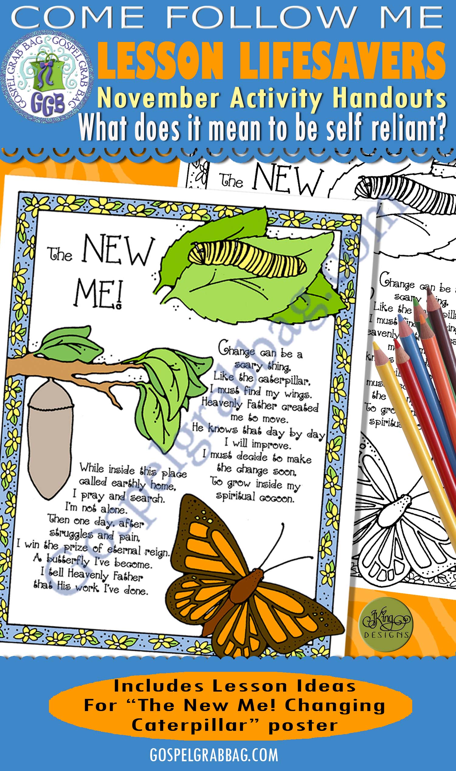 Adversity, Self-reliance, Covenants: LESSON LIFESAVERS: The New Me ...