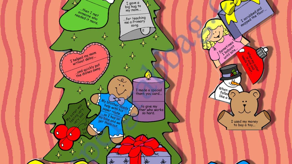 LDS Primary Singing Time, Fun Song Activities, Christmas Tree Sing With ...