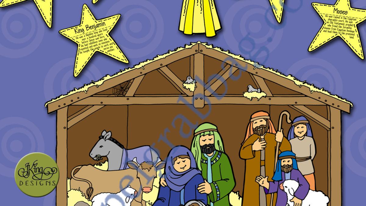 CHRISTMAS Post-and-Present Activity: Jesus's Birth Foretold CHRISTMAS ...