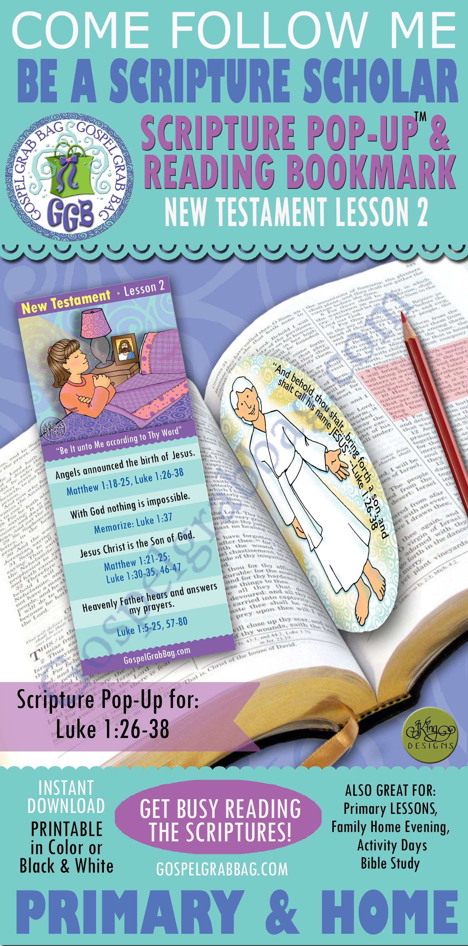 BIBLE Fun Christian Activities (King James version) scriptures, songs ...