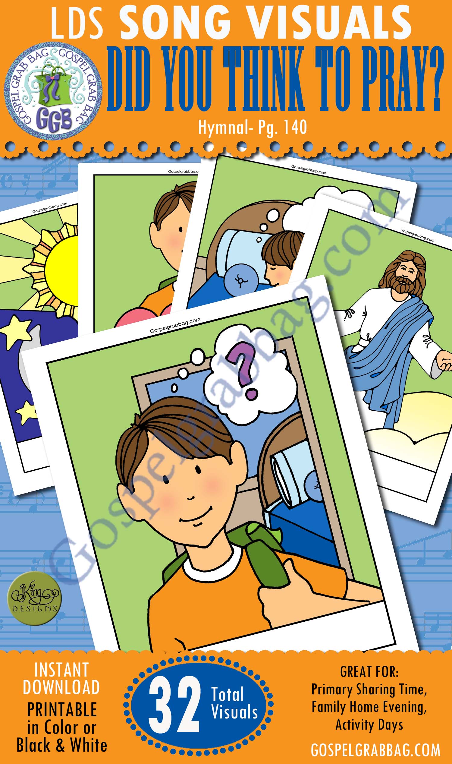 Song – “Did You Think to Pray?” Hymnal 140: LDS Primary Singing Time ...