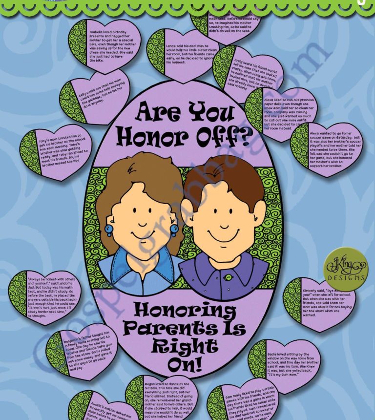 FAMILY - HONOR PARENTS Activity: Are You Honor Off? (Honor Parents Vote ...