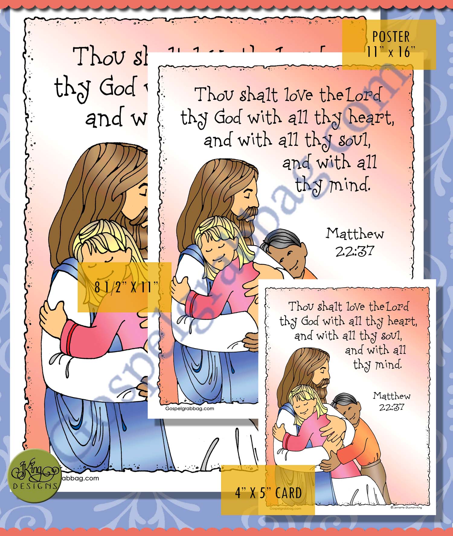 Reverence - Love and Respect: Scripture Poster, Matthew 22:37, LDS ...