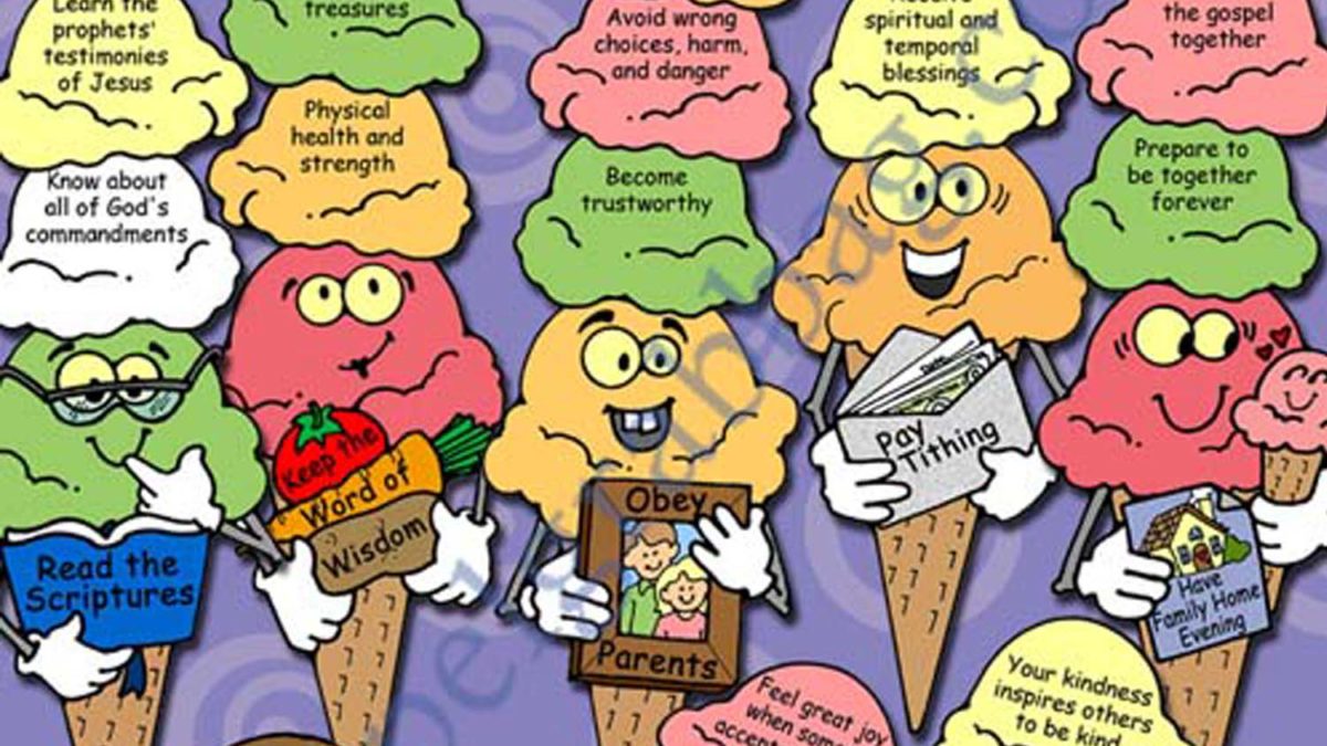 OBEY COMMANDMENTS: Scooping Up Ice Cream Blessings build-a-cone - Post ...