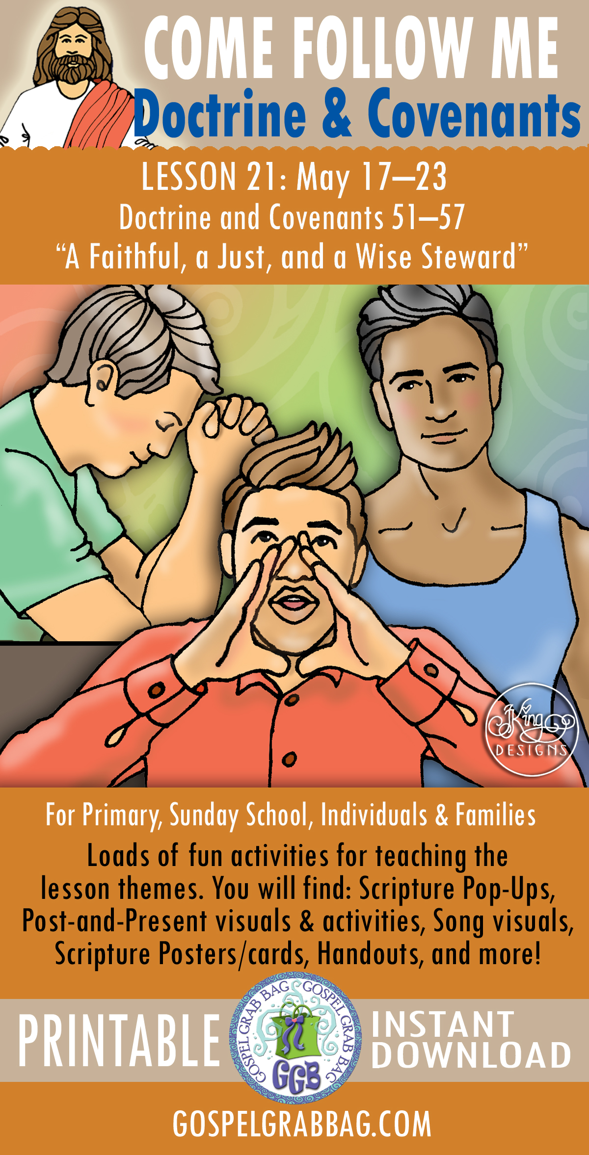 2021 COME FOLLOW ME D&C - Doctrine and Covenants Activities and Song ...