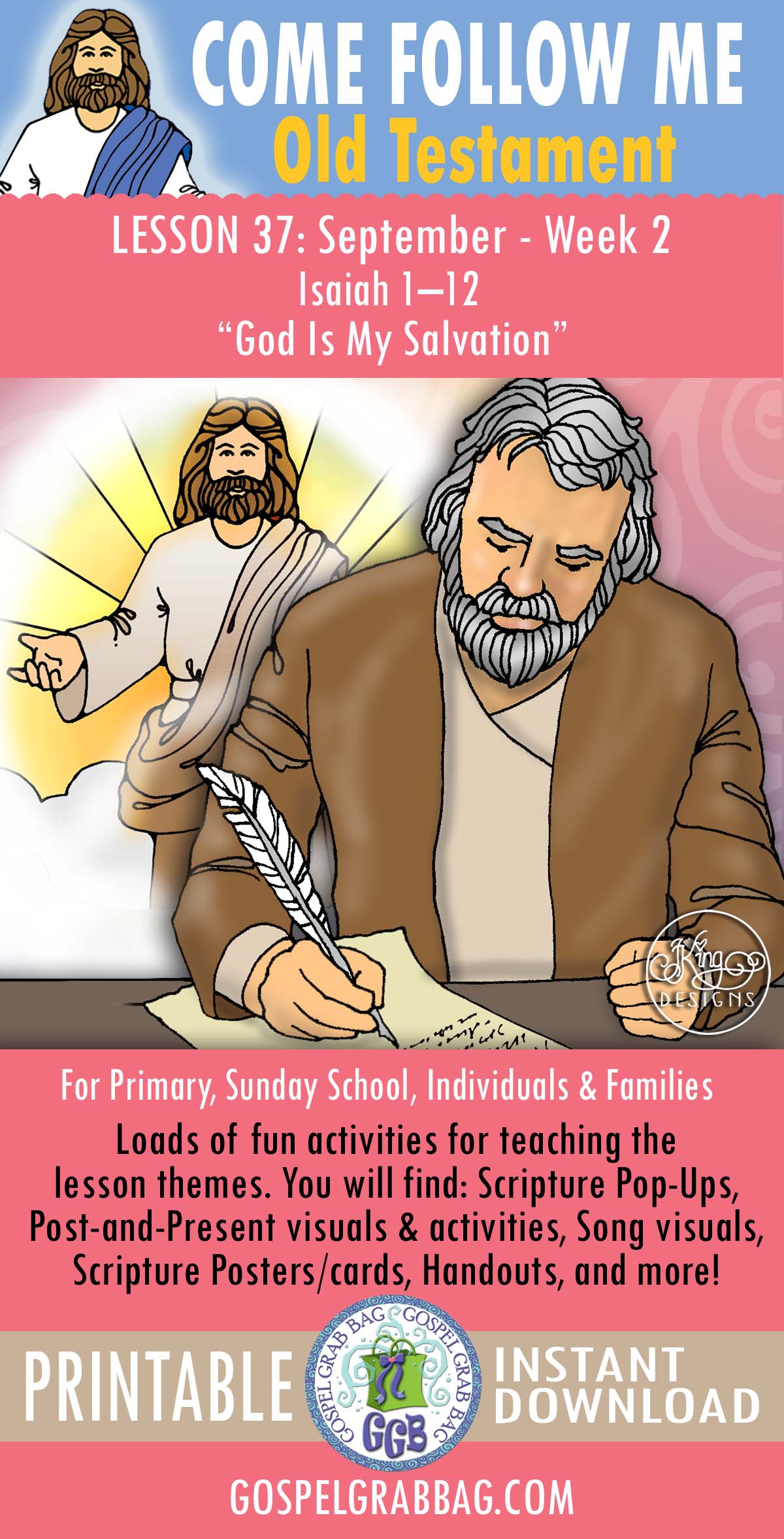 SUNDAY SCHOOL & SEMINARY Interactive Activities – SEPTEMBER (week 2 ...